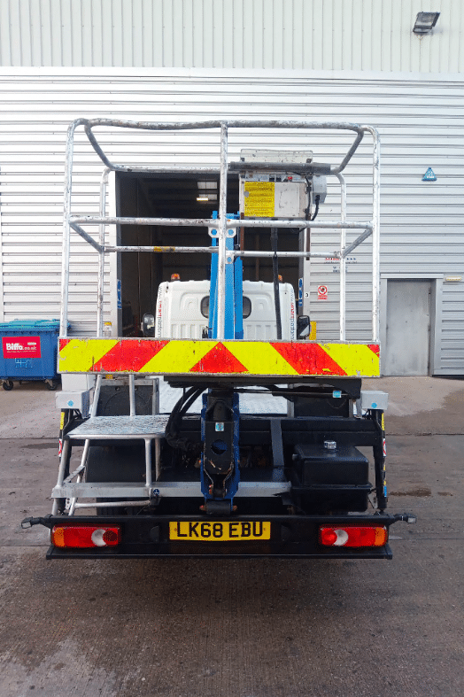 18M Nissan Cabstar Cherry Picker Platform for Sale
